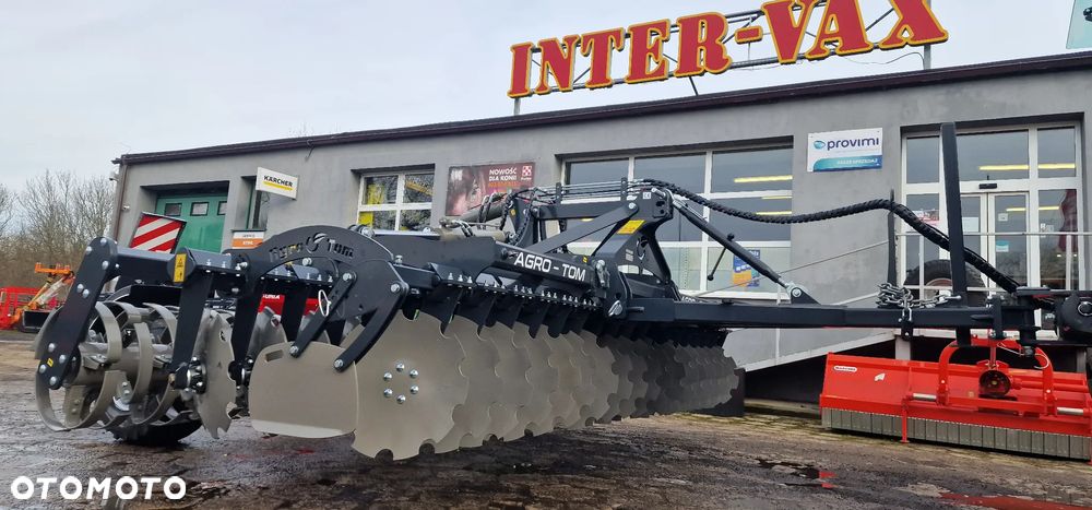 Nowe Agro-tom ATHL 4,5m Nowy Agregat talerzowy brona talerzowa na wózku ...