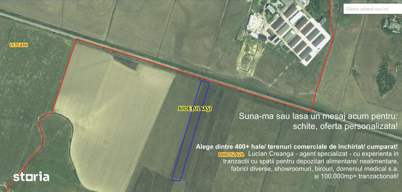 15 000 m², teren de vanzare - Iasi (judet), Iasi - 9913659 • www.storia.ro