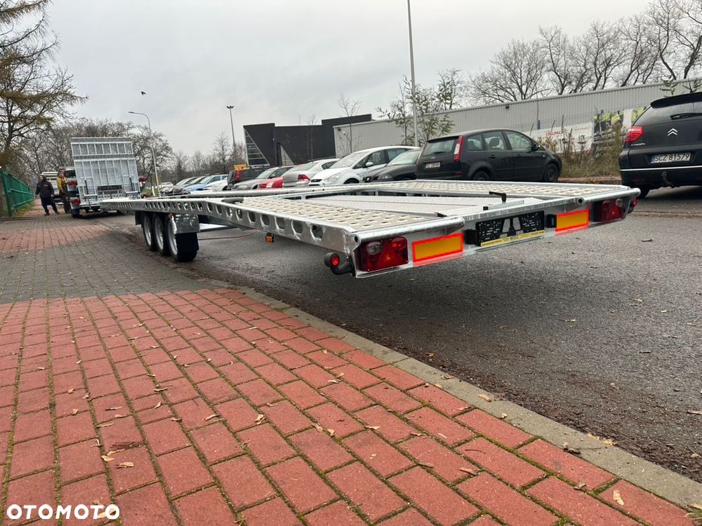 Używane Wiola Laweta Wiola L35G85 8.5x2 ze skosem dwa auta 3 osie koła 195r13c - 24 499 PLN ...