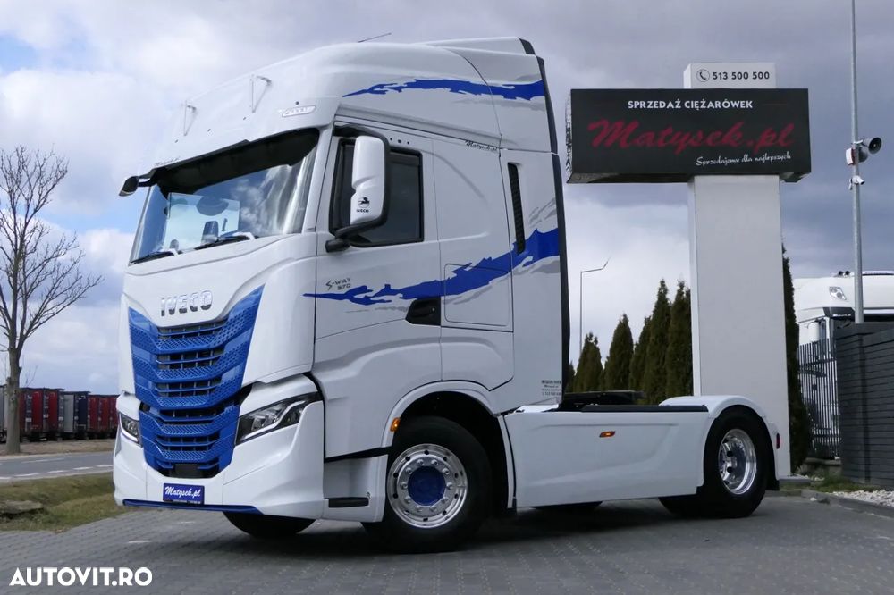 Second hand Iveco IVECO S-WAY 570 / 2022 R / PIELE / NAVI / 24.000 KM ...