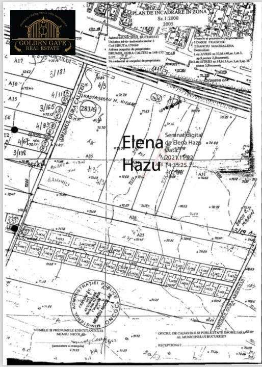 442,82 m², teren de vanzare - Bucuresti (judet), Strada Ghetu Anghel ...