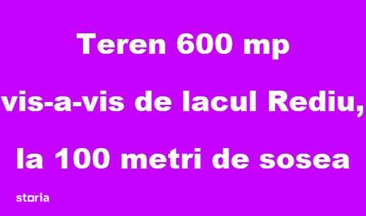 600 m², teren de vanzare - Iasi (judet), Rediu - 9068796 • www.storia.ro