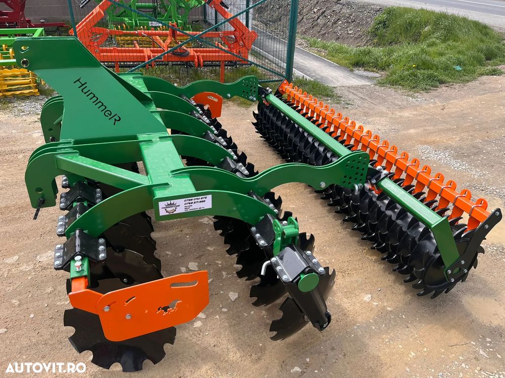 Nou Terraking TerraDISC / Grapa cu disc HUMMER cu tavalug packer - 5 ...