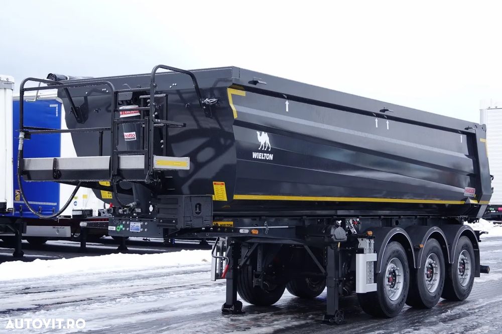 Second hand Wielton BASCULANȚĂ 26 M3 / NOU / OȚEL / HARDOX / SAF / AXIE ...
