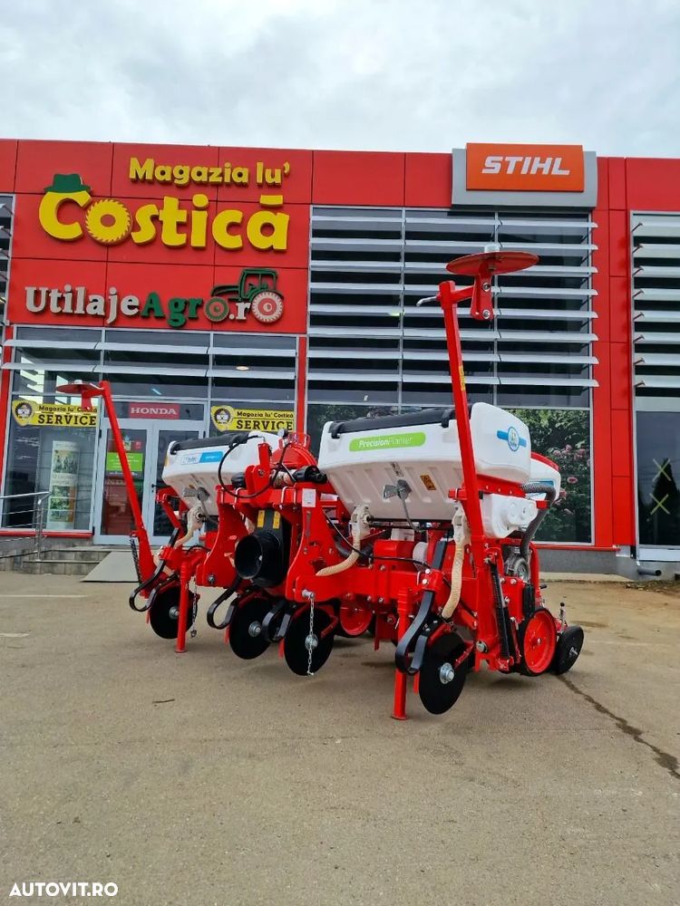 Nou Bufer Semanatoare pneumatica pentru plante prasitoare, porumb, cu 4 ...