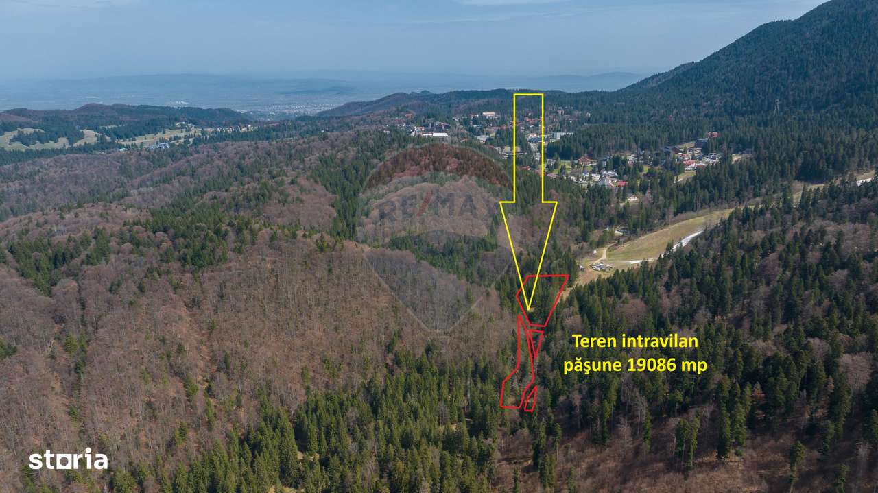 19 086 m², teren de vanzare - Brasov (judet), Strada Valea Lunga ...