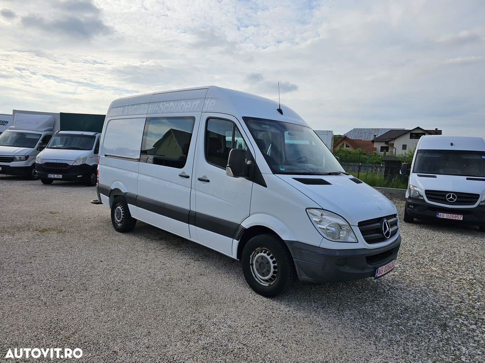 Second hand Mercedes-Benz Sprinter 313 CDI - 5 locuri + spatiu marfa ...
