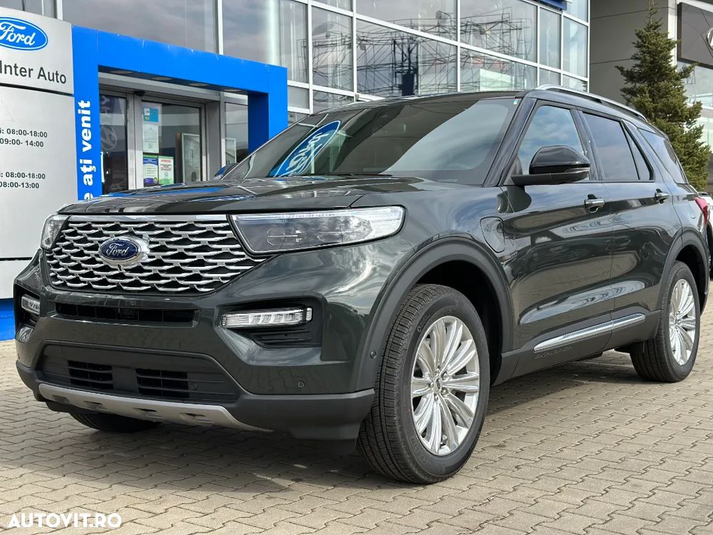 Second hand Ford Explorer - 77 338 EUR, 25 km, 2022 - autovit.ro