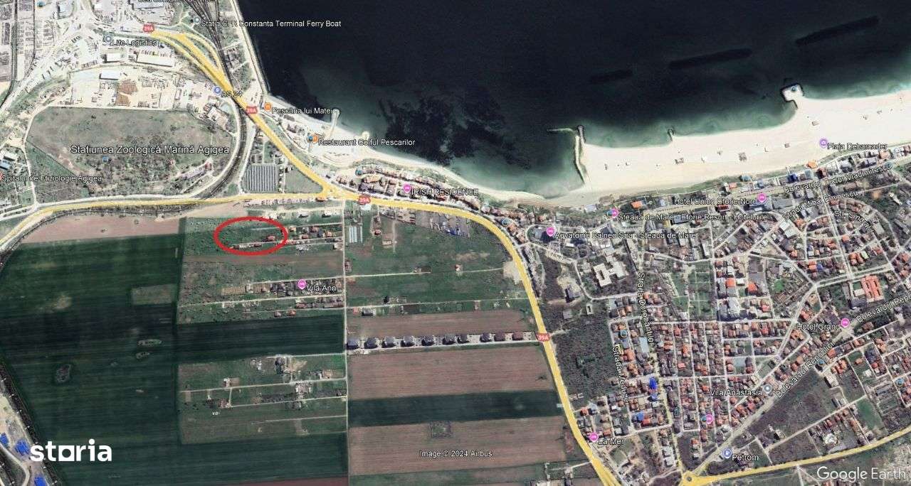 500 m², teren de vanzare - Constanta (judet), Agigea - 9119316 • www ...
