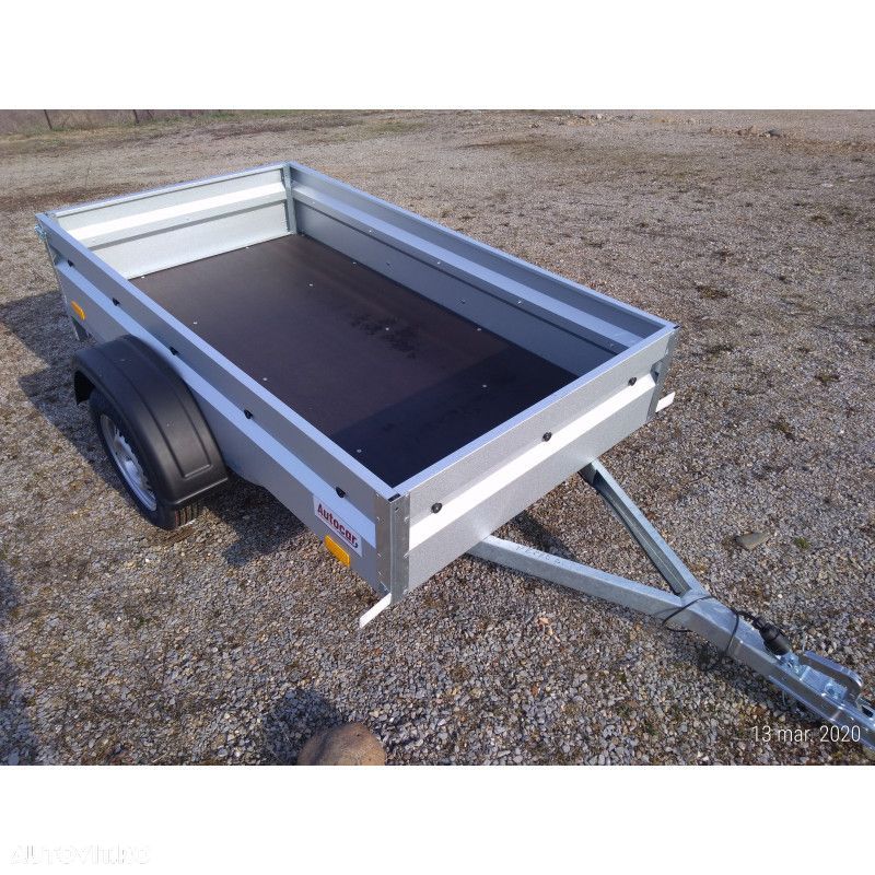 Nou Autocar Remorca auto noua cu obloane duble de 750 kg, 2070 x 1100 x ...