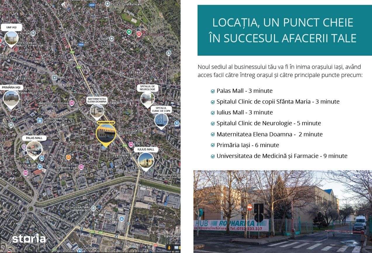 65,80 m², spatiu comercial de inchiriat - Iasi (judet), Centru ...