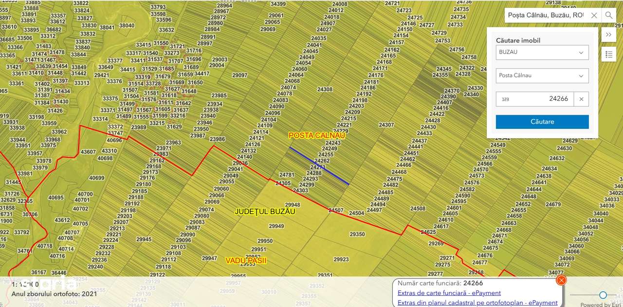 157 141 m², teren de vanzare - Buzau (judet), Posta Calnau - 10024277 ...