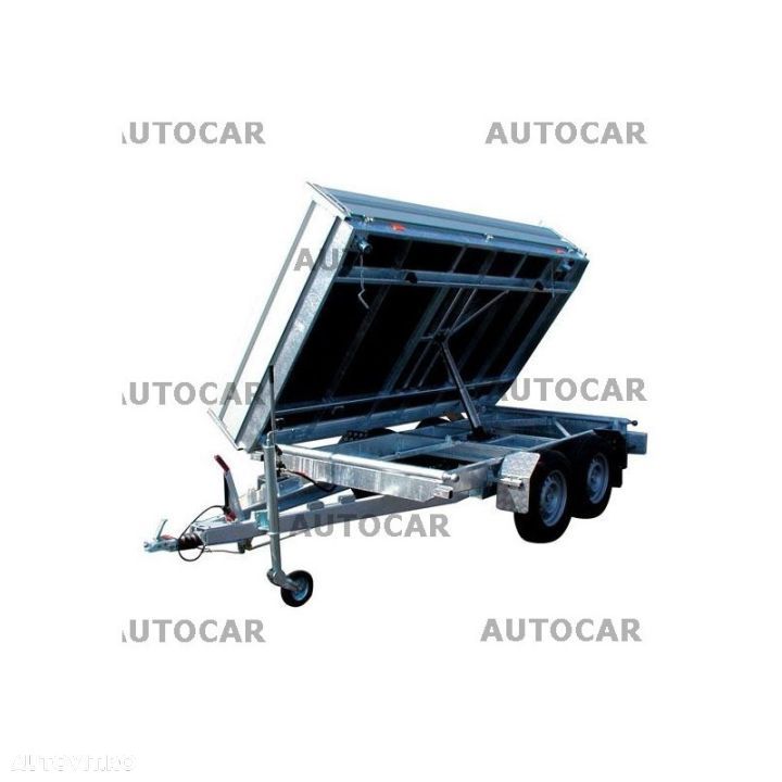 Nou Autocar Remorca basculabila hidraulic pe 2 axe 2,7t-3,5t C.I.V ...