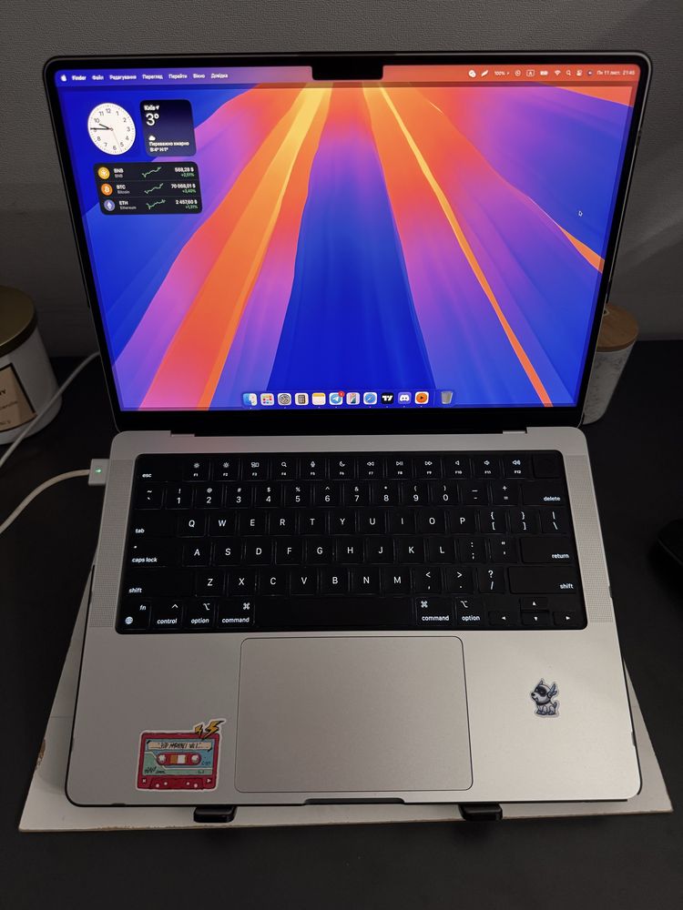 Macbook Pro m1 pro 14 макбук про: 49 999 грн. - Ноутбуки Київ на Olx