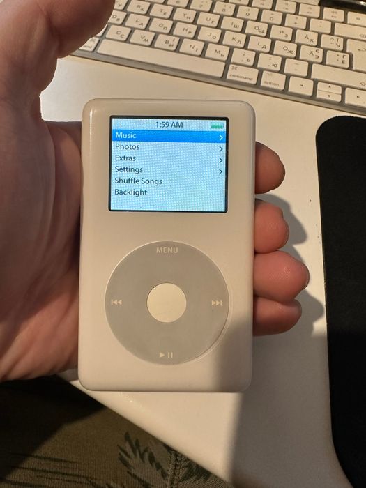 IPod Classic 4th gen a1099 60gb: 4 200 грн. - Mp3 плееры Киев на Olx
