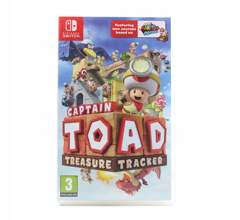 Captain Toad Treasure Tracker Ns Nintendo Switch Pudełkowa Sochaczew ...