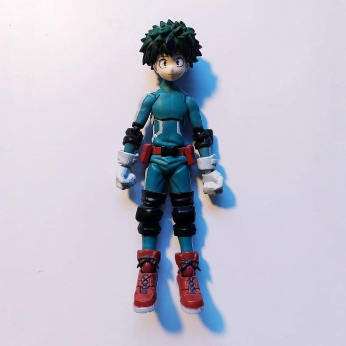 Figurka anime bnha mha Deku Izuku Midoriya, figma action figure nr 323 ...