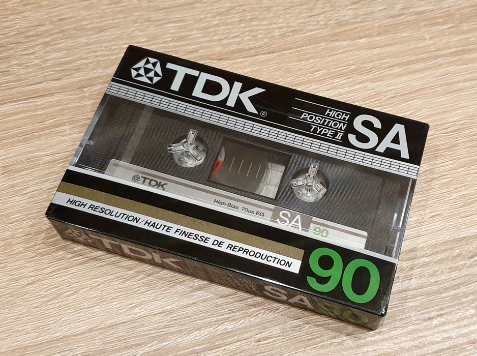 Kaseta magnetofonowa TDK SA 90. Gorzów Wielkopolski • OLX.pl