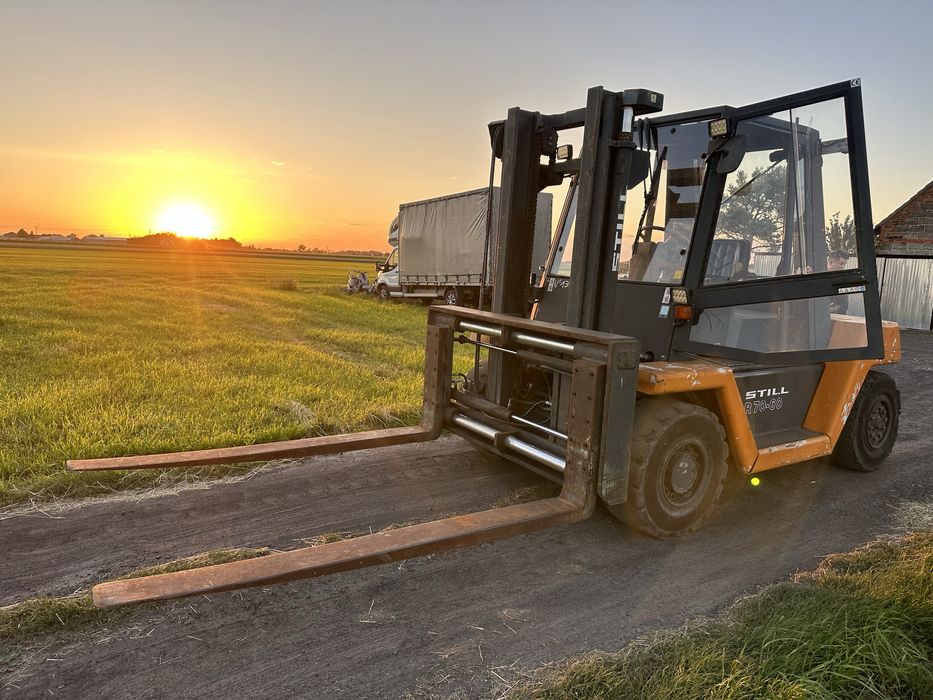 Wózek widłowy Still r70-60 udźwig 7 ton diesel zamiana Kalisz • OLX.pl