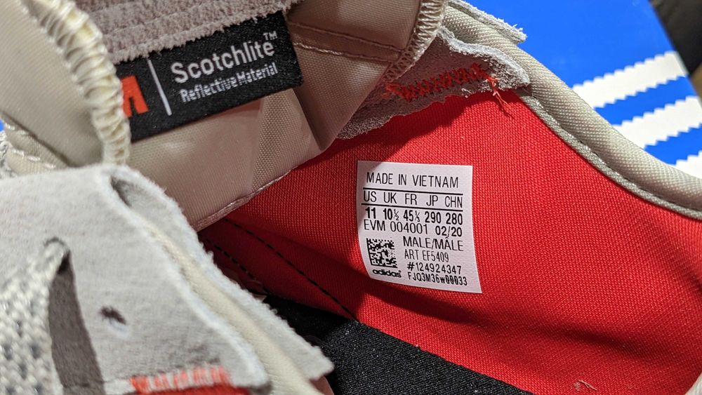 Кроссовки adidas Nite Jogger BOOST EF5409 Scotchlite Оригинал: 2 450 ...