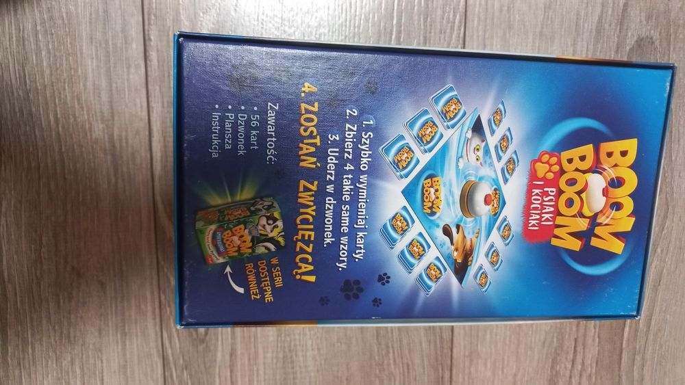 Gra karciana Boom Boom psiaki i kociaki 6+ Gdańsk Zaspa Młyniec • OLX.pl