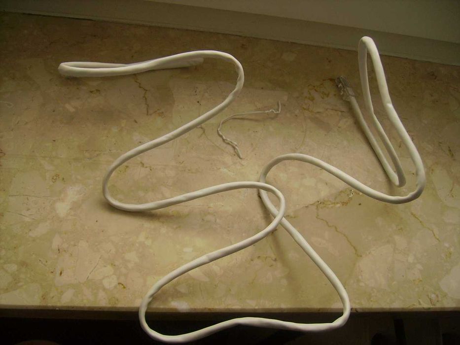 Nowy kabel skrętka rj 45 rj 45 1,4 m internet ethernet lan ftp utp ...