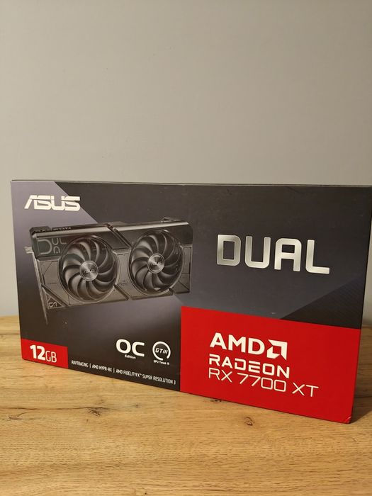 Nowa karta graficzna Asus Radeon RX 7700 XT DUAL 12Gb Warszawa ...