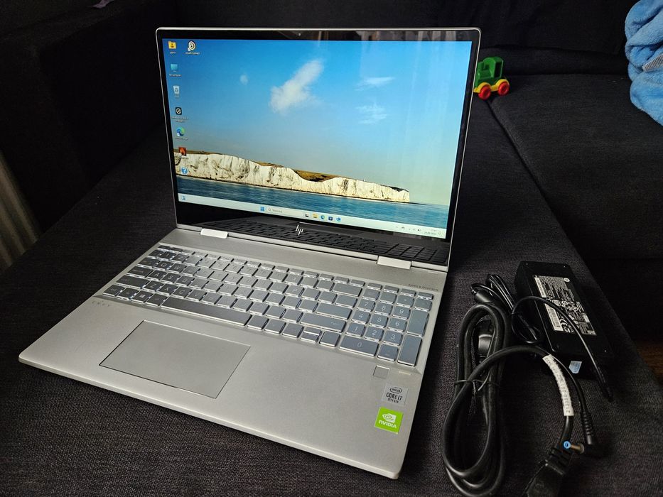 Laptop konwertowalny HP ENVY 15-DR i7-10510u, nvidia mx250, 16/512GB Mętków • OLX.pl