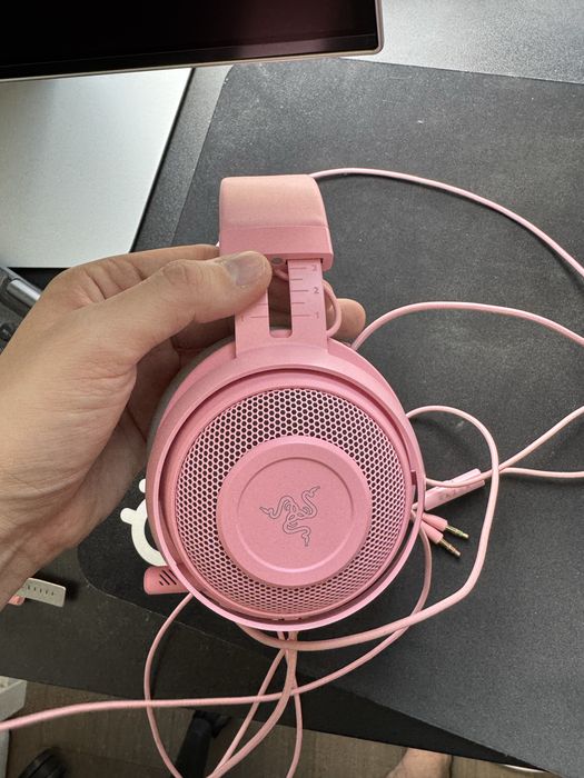 Sluchawki Razer Kraken rozowe Warszawa Ursus • OLX.pl