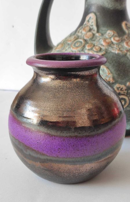 Stary ceramiczny wazon Kiel Carstens Atelieur, Design Fat Lava WGP ...