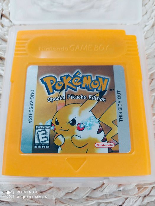 Pokemon Yellow Gameboy Color/Advance/SP/Pocket - Wysyłka do 3 h ...