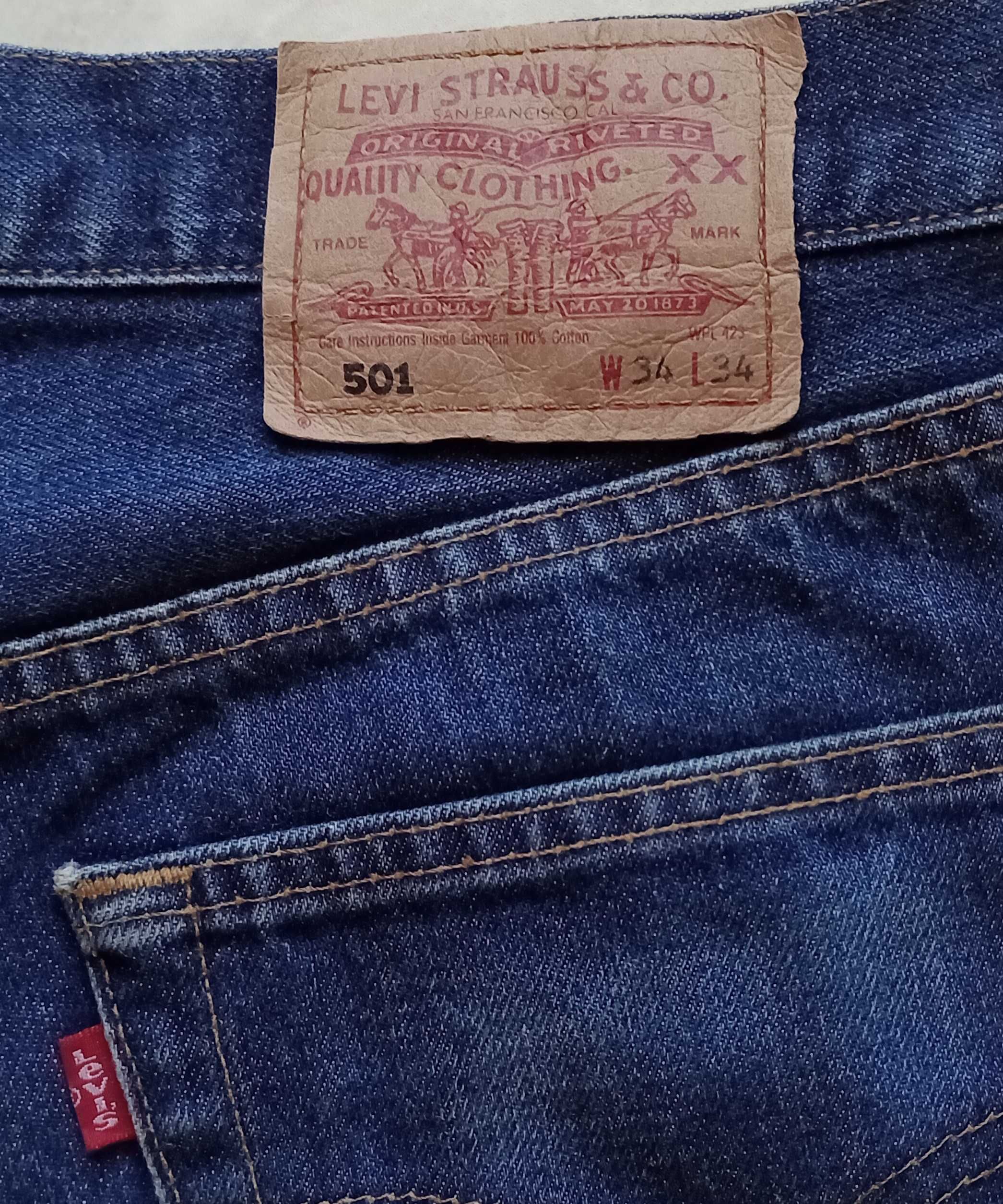 Шорты джинсовые Levi's 501 W32-42см. левис левайс levis: 499 грн ...