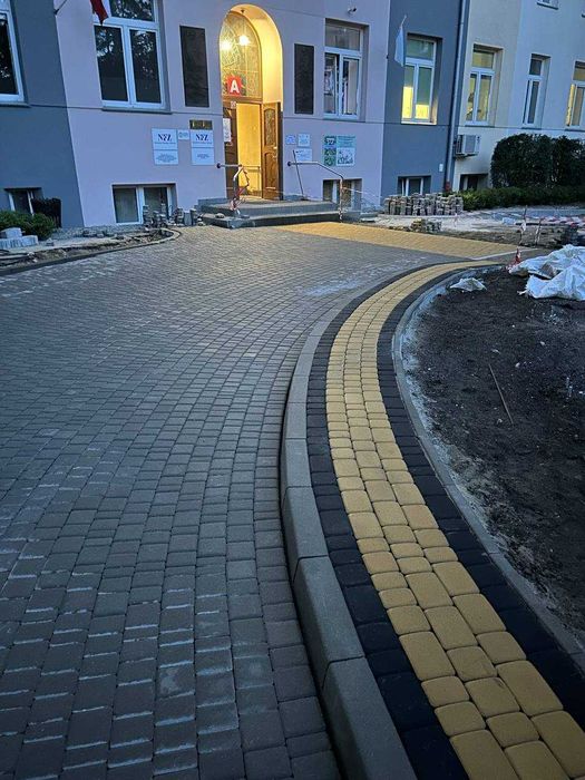 Ukladanie kostki brukowej, brukarstwo Zgierz • OLX.pl