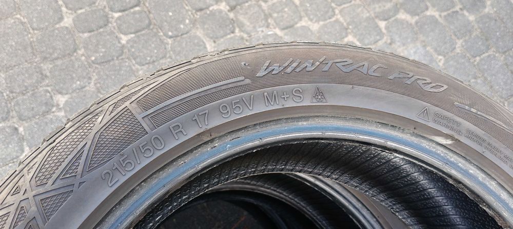 Komplet 4 opon zimowych Vredestein Wintrac Pro 215/50 R17 95 04/2022 ...