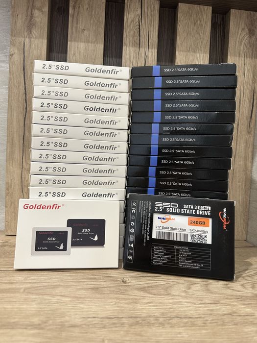 Нові SSD 128, 240, 512gb 1 tb Goldenfir ссд: 300 грн. - Комплектуючі та ...
