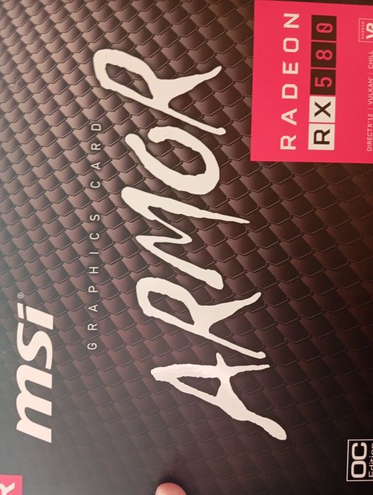 Відеокарта MSI AMD Radeon RX 580 8Gb Armor OC: 4 000 грн ...