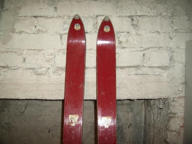 Stare drewniane narty 195 cm. Tychy • OLX.pl