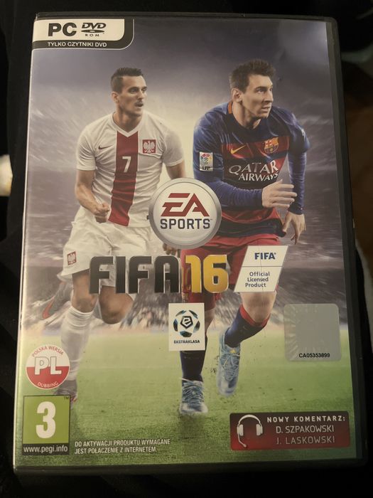 FIFA 16 na PC stan bardzo dobry! Przemiarowo • OLX.pl