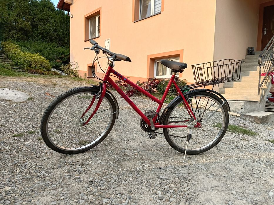 Rower damski / miejski MBK 26" + koszyk Zwięczyca • OLX.pl