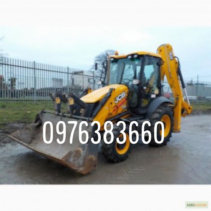 Послуги Екскаватора JCB 3CX, Екскаватор - Екскаватор, бульдозер Тернопіль на Olx