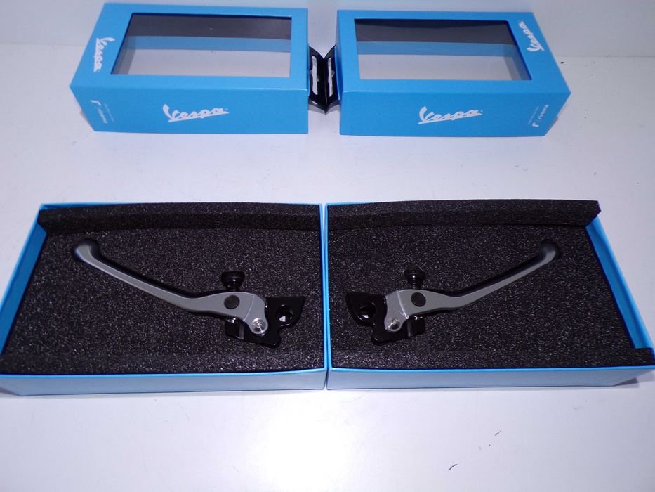 Rizoma KIT for Vespa GTS Klamki Dźwignie Hamulca z regulacją stopniową ...