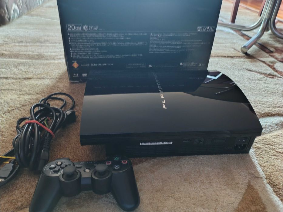 Konsola Sony PlayStation 3 CECHB00 w boxie, Japońska, hardware ps1 ps2 Poznań Stare Miasto • OLX.pl