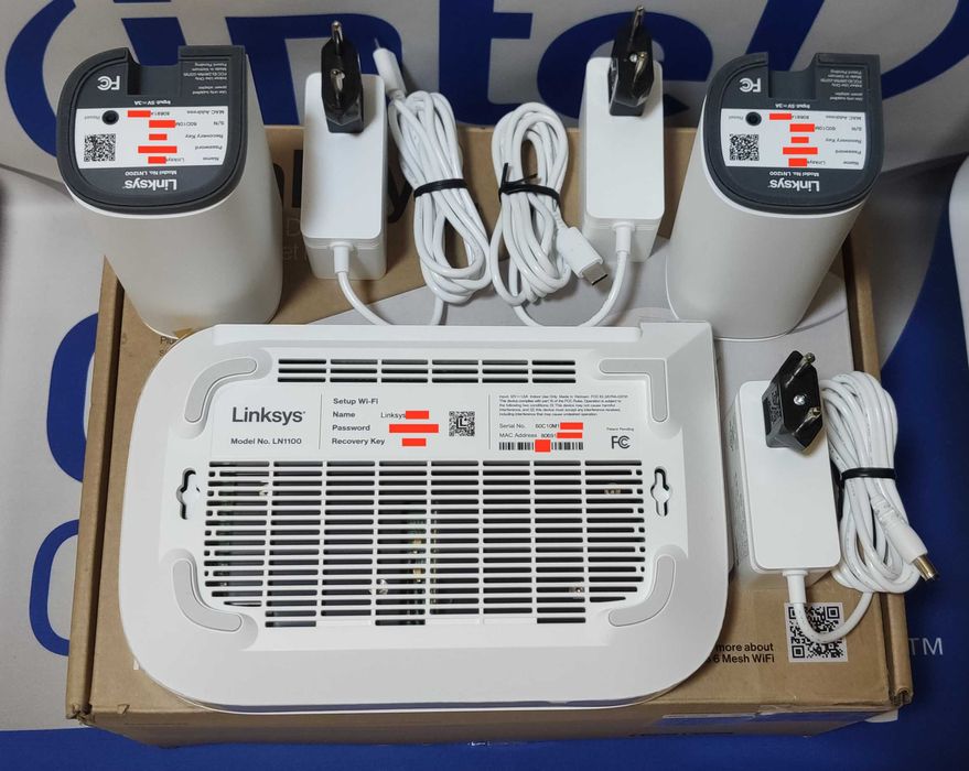 WiFi6 Linksys Velop Micro 6 AX3000 Mesh система, WAN 2.5Gb/s. Гар.: 4 ...