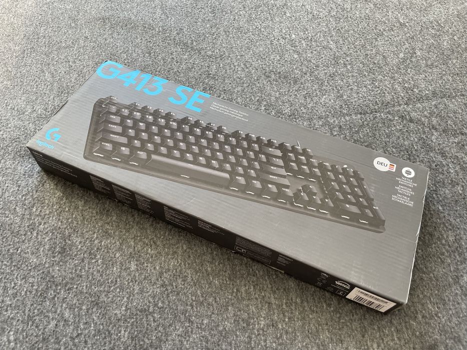 Logitech G413 SE Klawiatura Gaming Mechaniczna LED pełnowymiarowa NOWA ...