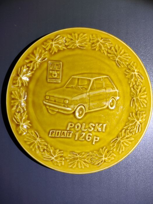 Talerz PRL - Polski FIAT 126p Brzeg • OLX.pl