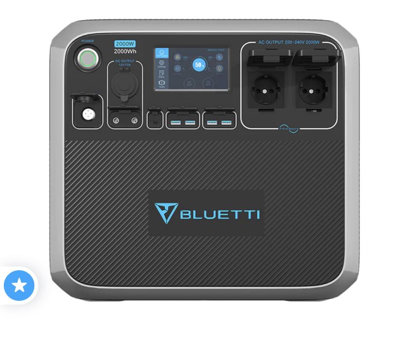 BLUETTI PowerOak AC200P Portable Power Station | 2000W 2000Wh 1200$: 1 ...