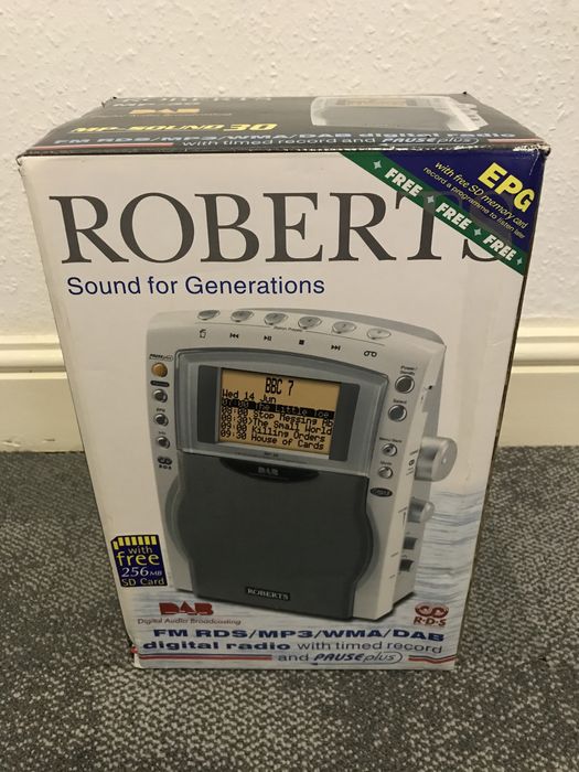 Roberts Radio MP-30 FM RDS/MP3/WMA/DAB Smugi • OLX.pl