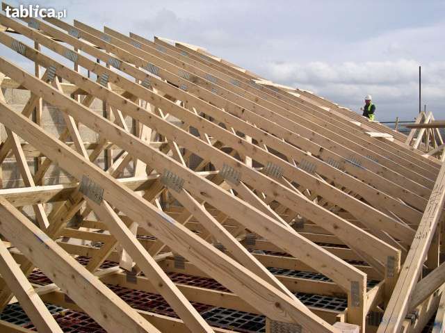 Wiązary dachowe, więźba, BINDRY, Konstrukcja dachu, MITEK Wyszków • OLX.pl