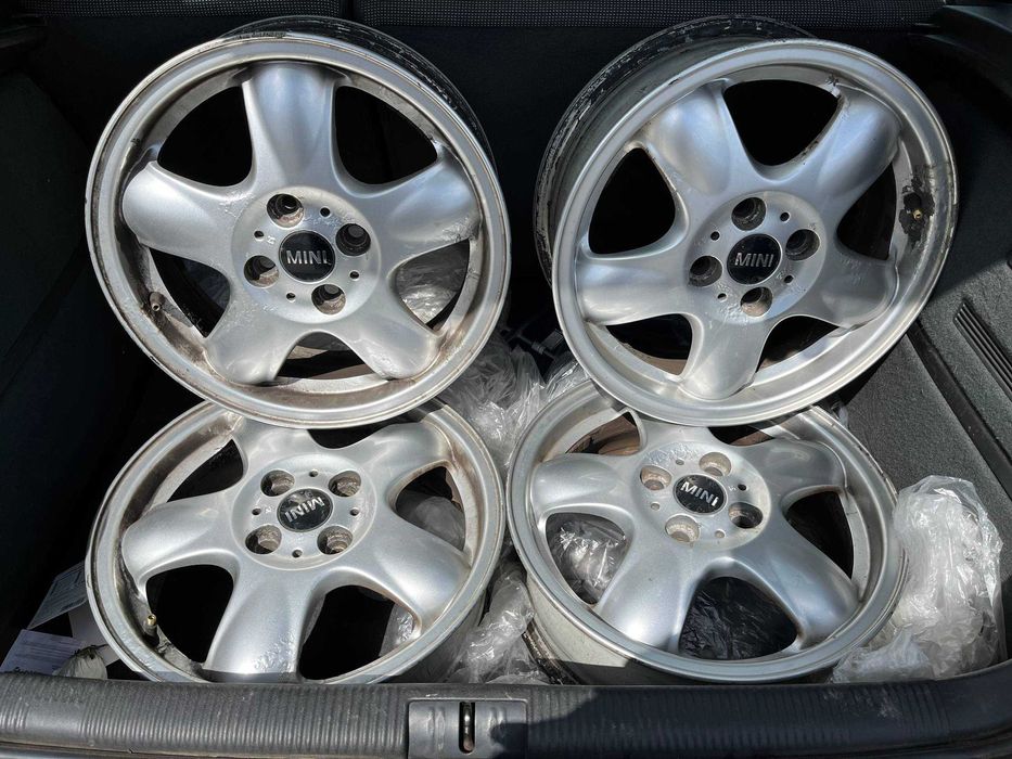 Felgi R15 4x100 Mini Cooper oryginał aluminiowe Wrocław Fabryczna • OLX.pl