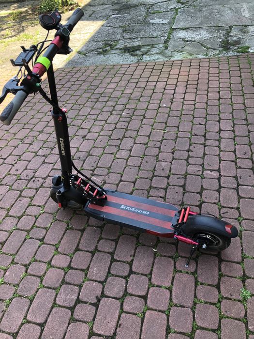 Hulajnoga elektryczna kukirin M4 Kraków Prądnik Czerwony • OLX.pl